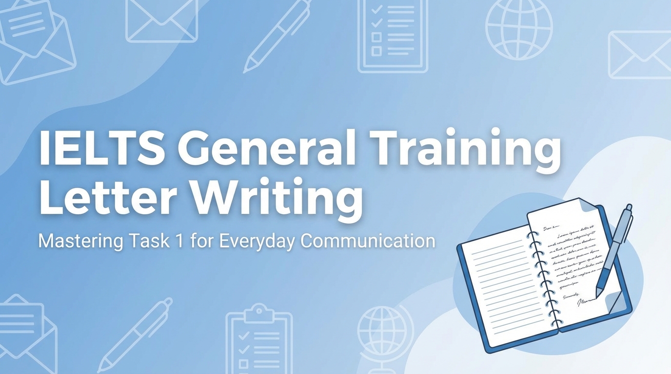 IELTS General Training Writing Task 1: Letter Writing Guide